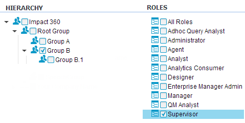 Assign entities to organizations/groups