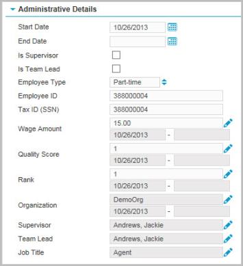 Reactivate an employee